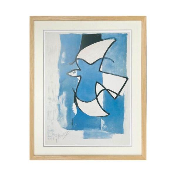 「取寄品」 お祝い ギフトに おしゃれ アート インテリア 贈り物ジョルジュ ブラック（1882-1963）パブロ ピカソと共にキュビスムの創始者のひとり。彼がデザインした窓のあるノルマンディーのヴァレンゲヴィル＝シュル メールにある聖ヴァ...