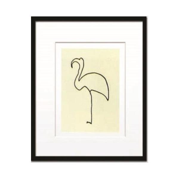 「取寄品」 お祝い ギフト おしゃれ アート インテリア 贈り物巨匠「パブロ・ピカソ」の作品。抽象的なアートを黒いフレームでセットしモダンインテリアの代表に仕上げました。・サイズ：約630×530×30mm・重量：2.1kg・素材：天然木/...