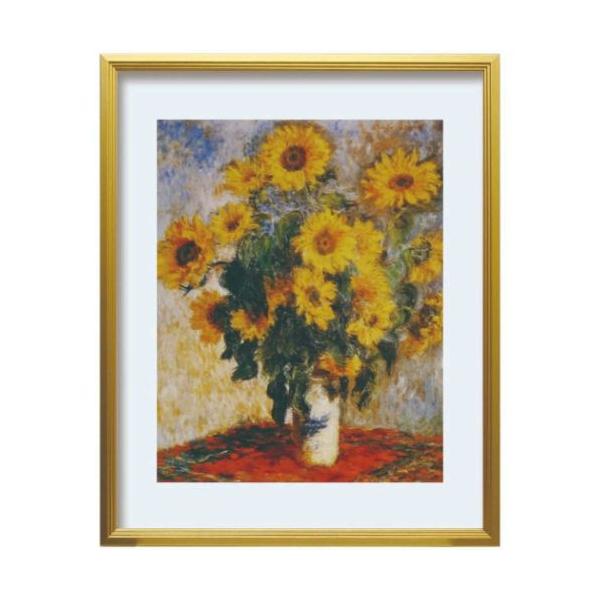 「取寄品」 お祝い ギフトに おしゃれ アート インテリア 贈り物1840年生まれ。印象派最大の巨匠のひとりクロード モネ世界の数ある名画のなかから人気の作品を集めてみました。 サイズ：約430x530x25mm 重量：1300ｇ 主要素材...