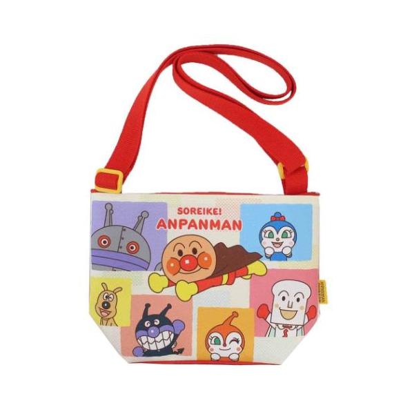 学校やなせたかし原作でおなじみの大人気アニメ[アンパンマン]グッズからまたまた可愛いnewアイテム登場こちらはとってもかわいい[ポシェット]ハンカチやティッシュなど小物入れにぴったりほかにもいろんなデザインがあるからお気に入りを揃えてくださ...