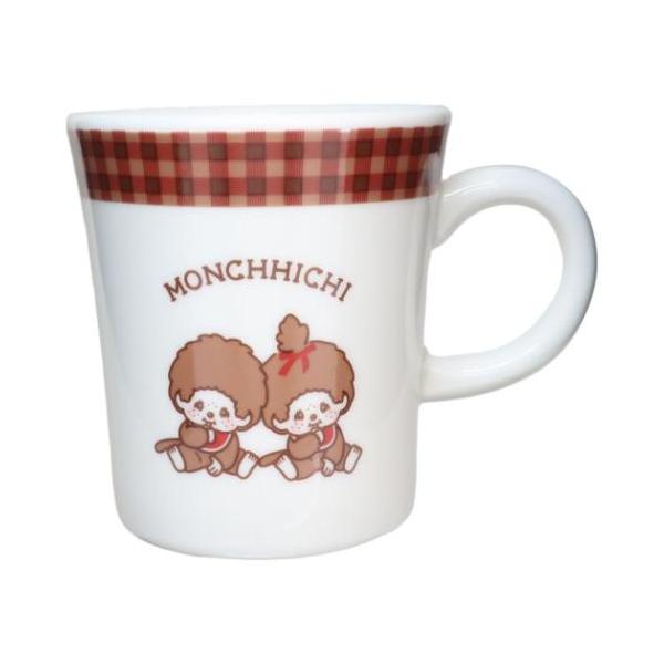 食器 おしゃれ デザイン ギフトに キッチン お祝い 結婚祝い世界中の人気者[モンチッチ]のテーブルウェアシリーズこちらは使いやすい[マグ]電子レンジ＆食洗機も使えます。チェック柄のデザインがとってもキュート同シリーズの食器いろいろあるので...