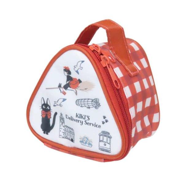 弁当 おしゃれ 生活雑貨　仕事 一人暮らし 社会人宮崎駿監督の名作[魔女の宅急便]グッズにまたまた可愛いnewアイテム登場コンビニの三角おにぎり２個がそのまま丸ごとスッポリ入ります！！断熱材と内側のアルミ蒸着で保冷保温効果があります。しっか...