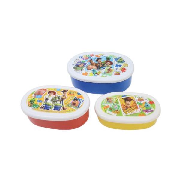 料理 一人暮らし おしゃれ キャニスター 生活雑貨ディズニー＆ピクサーの大ヒット映画[TOY STORY]グッズにまたまた可愛いnewアイテム登場こちらは3サイズのランチケースが入れ子式に収納できてとってもコンパクトな[シール容器3Pセット...