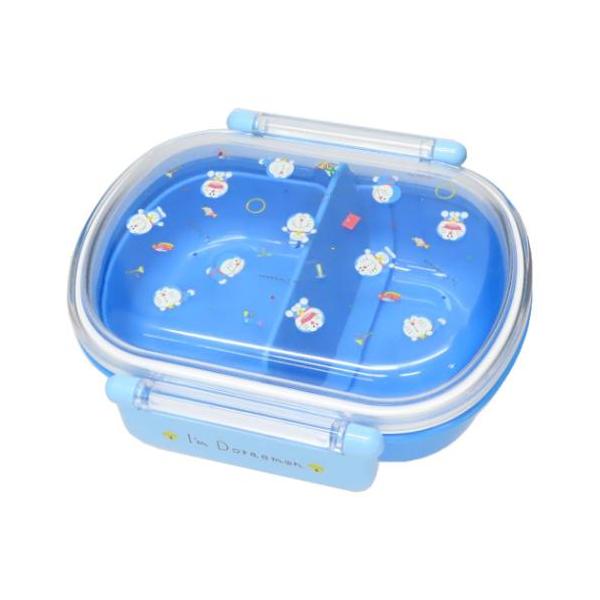 弁当 おしゃれ 生活雑貨　仕事 一人暮らし 通勤 通学大人気アニメ[ドラえもん]のキュートなランチグッズシリーズこちらはふわっと盛り付けが出来るドーム型フタの[タイトランチボックス]のり等がフタにくっつきにくく、押し潰れを防ぎますおかずが片...