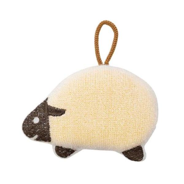 生活雑貨 おしゃれ 衛星 健康 お祝い ギフトに 日用雑貨毎日が楽しくなるキュートな雑貨シリーズこちらはかわいい[キラキラおそうじスポンジ]手にフィットして持ちやすさ〇お顔部分でスミまで洗えます使わない時は吊るしておけるループ付きで便利かわ...