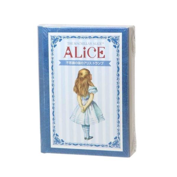 部屋に飾ってたのしいインテリア雑貨＆日用品ぜんぶ揃うおしゃれな[THE MACMILLAN ALICE/マクミランアリス]のグッズが登場こちらはお家時間も楽しく過ごせる[トランプ]紙製カードケース付きですほかにもグッズいろいろあるのでお気に...