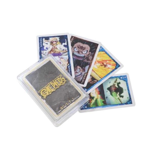 部屋に飾ってたのしいインテリア雑貨＆日用品ぜんぶ揃う大人気アニメ[ワンピース ONE PIECE]からnewアイテム登場こちらはお家時間も楽しく過ごせる[トランプ]収納プラケース付きですほかにもグッズいろいろあるのでお気に入りを揃えてくださ...