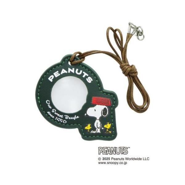 普段持ち歩く日用雑貨もお気に入りでそろえよう大人気PEANUTS/SNOOPYグッズにまたまた可愛いnewアイテム登場こちらはストラップ付きで使いやすい[ダイカットレザールーペ]読み物にぴったりの倍率約1.8倍内側がスライドしてルーペが使え...