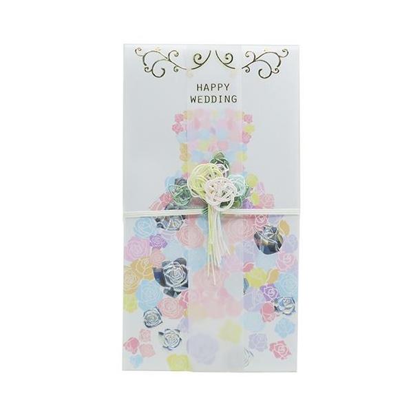 「メール便可」ポチ袋 正月 お祝い お年玉 デザイン 雑貨ご結婚された方にお祝の気持ちを込めて贈るお祝儀袋が登場。花と緑に囲まれたガーデンウェディングをイメージした金封短冊や中封筒もついており、説明書きもあるので安心です。気持ちをしっかりこ...