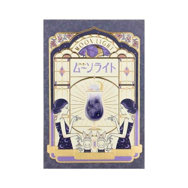 ポストカード　おしゃれ 雑貨 メッセージ デザイン はがきグラフィックデザイナー兼イラストレーターとして活躍中のob1toy(オビワン)とROKKAKUがコラボレトロで箔の彩りが豪華なアイテムが登場きらきらと輝くob1toyの世界をお楽しみ...