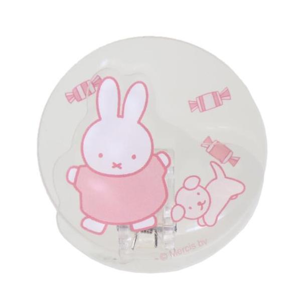 書類 整理 収納 クリップ 文具 文房具 おしゃれ 雑貨ディックブルーナの人気絵本[miffy/ミッフィーちゃん]グッズにまたまた可愛いnewアイテム登場こちらはメモもはさめる便利な[メモクリップスタンド]アクリルの間にクリップがついている...