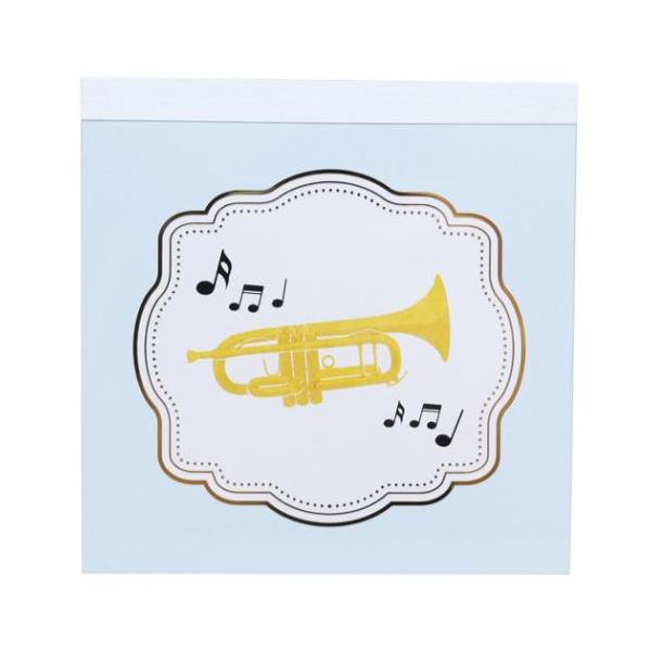 文具 文房具 おしゃれ 仕事 学校 社会人 メモ帳人気の楽器を集めた、シンプルでクラシカルなテイストの[Music Ensemble]シリーズこちらは人気アイテム[スクエアメモ]4柄各25枚入りでたっぷり使える同シリーズの文具いろいろあるの...