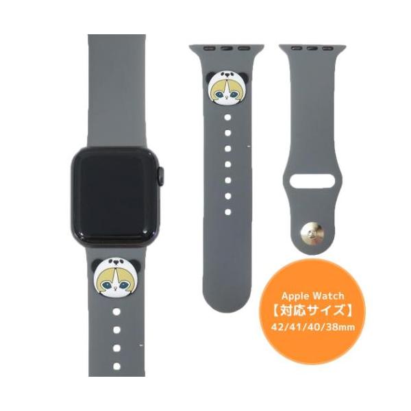 毎日使うものだからこそこだわりを 大人可愛い女性向け雑貨もふもふにゃんこのもふもふな[mofusand/モフサンド]グッズにまたまた可愛いnewアイテム登場こちらはAppleの人気のスマートウォッチ Apple Watch対応のシリコンバン...