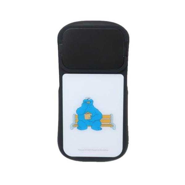 おしゃれでかわいいスマホケース＆iPhoneケースアイフォン2022年モデル[iPhone14 14Pro 13 13Pro 12 12Pro]の裏面を覆うプロテクトジャケット[ハイブリッドガラスケース]に大人気セサミストリートが新登場強化...