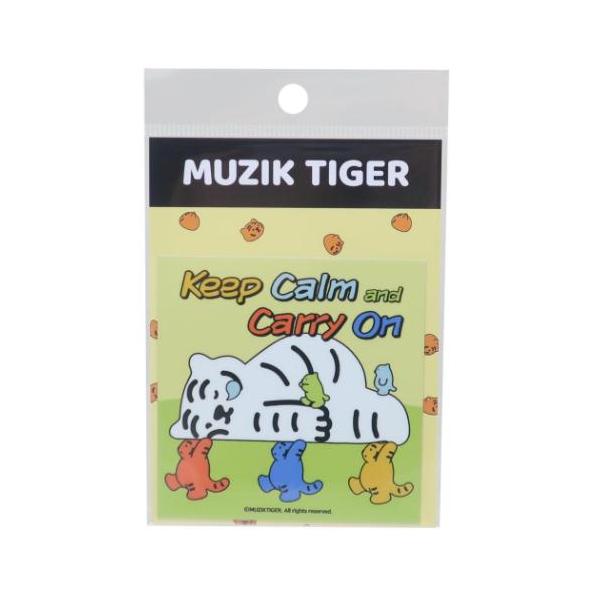 おしゃれ シール デザイン 文具 文房具 新入学 新学期韓国発のアクセ、ライフスタイルブランド[MUZIK TIGER/ムジークタイガー]グッズにまたまた可愛いnewアイテム登場こちらは定番人気アイテム[ステッカー]耐光耐水仕様の素材なので...