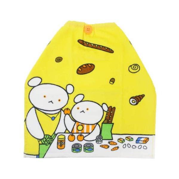 生活雑貨 おしゃれ タオル ギフトに 贈り物  プレゼントわかやまけんの人気絵本[こぐまちゃん]のかわいいタオルシリーズこちらは保育園や幼稚園などお出かけに便利な[おりこうタオル]ゴムとボタン付きでお手拭きはもちろん、食事の時のエプロンや小...