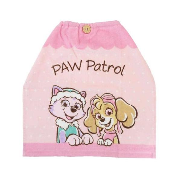 生活雑貨 おしゃれ タオル ギフトに 贈り物  プレゼントニコロデオンで人気のカナダ制作の幼児向けアニメ[パウ パトロール]の可愛らしいタオルシリーズこちらは保育園や幼稚園などお出かけに便利な[おりこうタオル]ゴムとボタン付きでお手拭きはも...