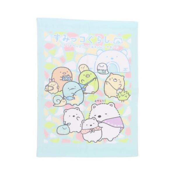生活雑貨 寝具 ブランケット おしゃれ 一人暮らし 模様替えサンエックスの大人気キャラクター[すみっこぐらし]の可愛らしい新作タオルシリーズこちらはキャラデザインがかわいい[お昼寝ケット]ふわっと軽やかな生地でさらりとしたかけ心地で暑い夏で...