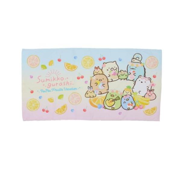 生活雑貨 おしゃれ タオル ギフトに 贈り物  バスタオル大人気[すみっこぐらし]の可愛いタオルシリーズこちらは定番人気アイテム[バスタオル]コットン100％の柔らかな手触りで吸水性もバツグンかわいいタオルいろいろあるのでお気に入りを揃えて...