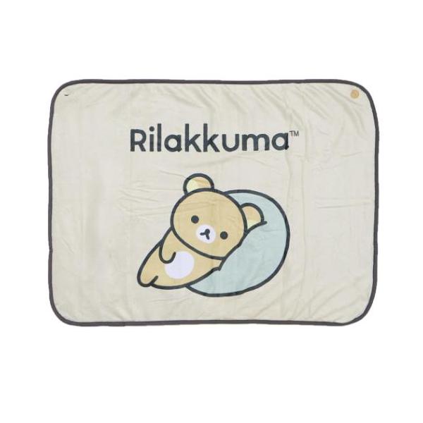 生活雑貨 寝具 ブランケット おしゃれ 一人暮らし 模様替えサンエックスの大人気キャラクター[リラックマ]の可愛らしい新作ウォーマー雑貨シリーズこちらはふわふわの肌触りの[ブランケット]思わず頬ずりしたくなる気持ちいい肌触りであったかさもバ...
