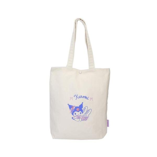 通勤 通学に大活躍大人気サンリオキャラクターグッズにまたまた可愛いnewアイテム登場こちらは定番人気の[帆布トート]開閉部分はスナップボタン付きで、便利な内ポケットも付いています背面にはファスナー付きのポケットが付いているので小物も分けて収...