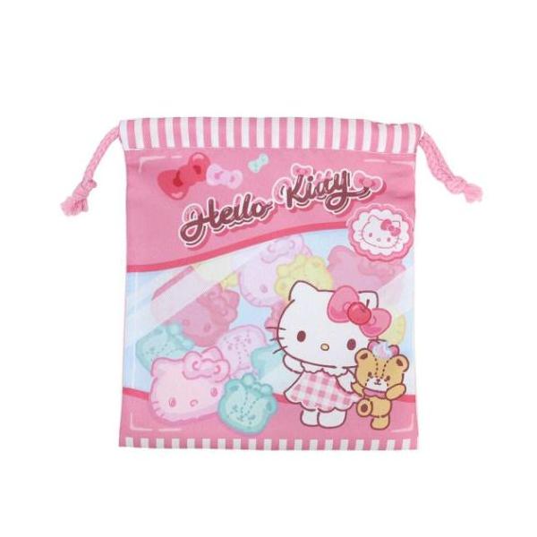 キッズ大人気サンリオキャラクターグッズにまたまた可愛いnewアイテム登場こちらは小物を入れたりしておくのに便利な[きんちゃく袋]キッズ用のお弁当やプラコップ入れなど何枚あっても困らない可愛いものからカッコいいのまでバリエーション豊富に種類が...