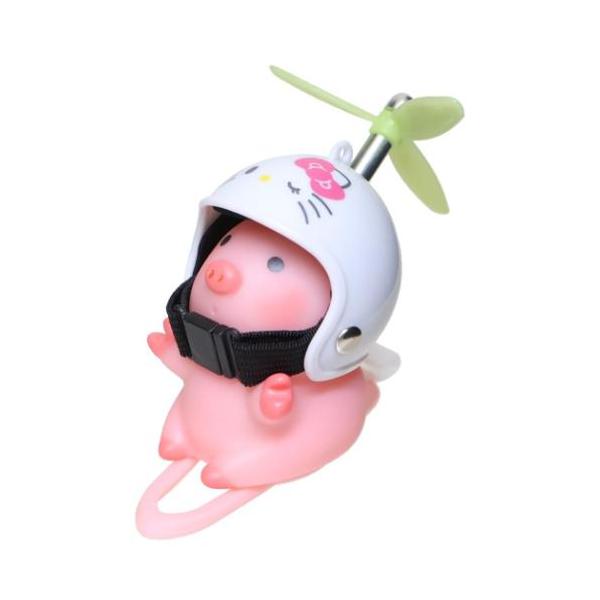 毎日使いたくなるおしゃれ雑貨＆インテリア女性向け大人気サンリオキャラクターグッズにまたまた可愛いnewアイテム登場こちらは[サイクリングマスコット]自転車のハンドルなどに付けて使ってね取り付け部分が伸びるから取り外しが簡単だよプロペラは蓄光...