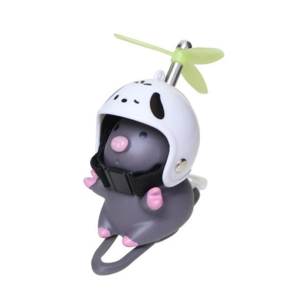 毎日使いたくなるおしゃれ雑貨＆インテリア女性向け大人気サンリオキャラクターグッズにまたまた可愛いnewアイテム登場こちらは[サイクリングマスコット]自転車のハンドルなどに付けて使ってね取り付け部分が伸びるから取り外しが簡単だよプロペラは蓄光...