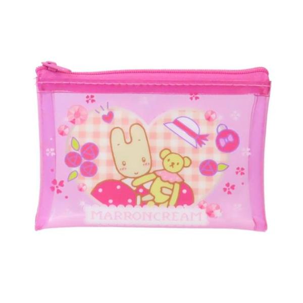 毎日使うものだからこそこだわりを 大人可愛い女性向け雑貨大人気サンリオキャラクターズのステーショナリーシリーズこちらはお洒落で可愛い[クリアフラットポーチ]コスメや小物などしっかり収納できます中身が見えるからとっても便利同シリーズの文具や雑...