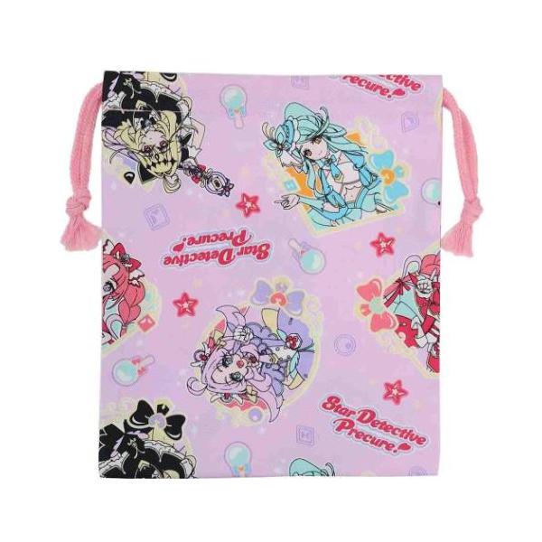 普段持ち歩く日用雑貨もお気に入りでそろえようシリーズ第23作目となる探偵をモチーフにした[名探偵プリキュア！]のキュートな学童雑貨シリーズこちらはいろいろ使える[きんちゃく袋S]従来より1cm高さがアップしたので、今までぎりぎり入らなかった...
