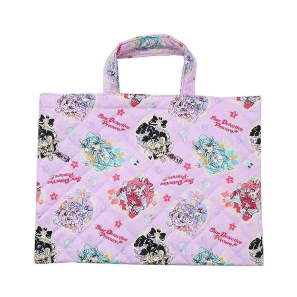 おけいこシリーズ第23作目となる探偵をモチーフにした[名探偵プリキュア！]のキュートな学童雑貨シリーズこちらは2wayで使える[キルトナップサック]トートバッグとして使っても良し 両サイドに紐が付いているのでリュックサックとしても使えちゃい...