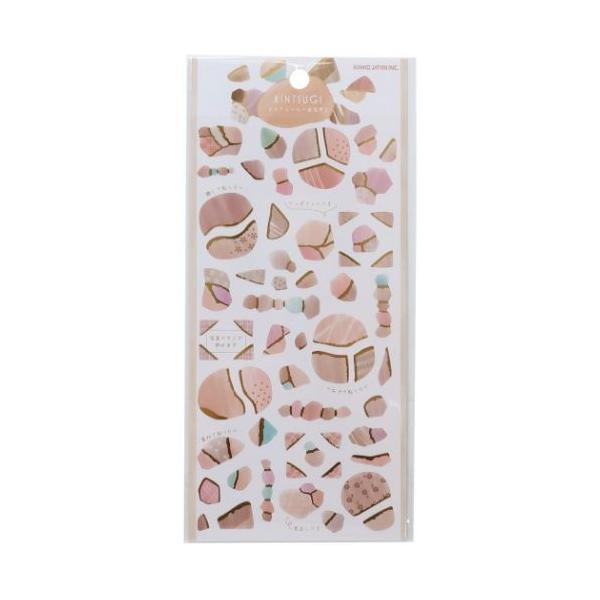 「メール便可」おしゃれ シール デザイン 文具 文房具 新入学 新学期見て楽しめるデコレーションシールシリーズこちらは伝統的な修復技法の金継ぎをイメージした[キンツギシール]手紙や手帳などデコレーションにぴったりですかわいいシールいろいろあ...