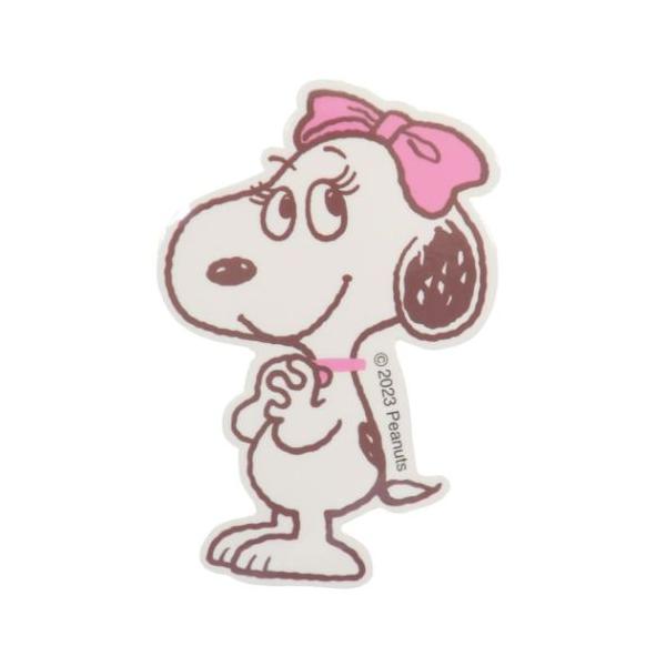 おしゃれ シール デザイン 文具 文房具 新入学 新学期大人気PEANUTS/SNOOPYグッズにまたまた可愛いnewアイテム登場こちらはスマホケースやPC、スーツケース、自転車などなどいろんなものをデコレーションできる[ミニデコステッカー...
