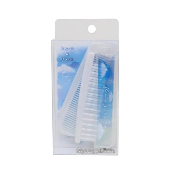 生活雑貨 おしゃれ 部屋 お祝い ギフトに 日用雑貨毎日が楽しくなるキュートなZAKKAシリーズこちらは身だしなみの必需品[折りたたみブラシ＆コーム]折りたたみタイプでボールチェーンも付いているから持ち運びにとっても便利いつでもどこでも身だ...