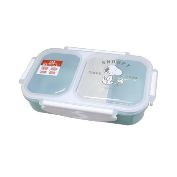 弁当 おしゃれ 生活雑貨　仕事 一人暮らし 通勤 通学大人気[PEANUTS/SNOOPY]グッズにまたまた可愛いnewアイテム登場こちらはかわいい[1段スリムランチボックス]Wシーリング構造で汁漏れを防止しますパッキン一体型で洗いやすく、...