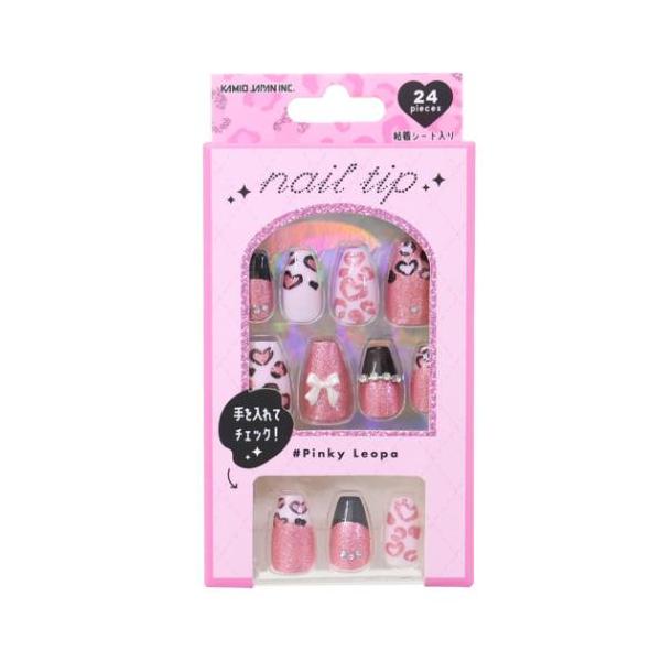 生活雑貨 おしゃれ ファッション お祝い ギフトに 日用雑貨毎日が楽しくなるキュートなZAKKAシリーズこちらはとってもかわいい[ネイルチップ]ネイルチップ24ピース、強粘着シート24枚、爪やすり、ネイルスティックがセットになっていますトッ...