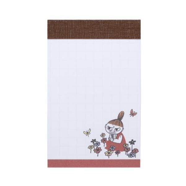 文具 文房具 おしゃれ 仕事 学校 社会人 メモ帳大人気[Moomin/ムーミン]のステーショナリーシリーズこちらは定番アイテム[ミニメモパッド]パスケースや財布の中に入れて持ち運びしやすいカードサイズ中のメモは30枚入ってるよ！かわいい文...