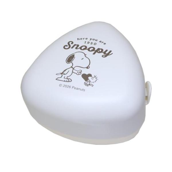 弁当 おしゃれ 生活雑貨　仕事 一人暮らし 通勤 通学大人気[PEANUTS/SNOOPY]のキュートなランチ雑貨シリーズこちらはかわいい[三角おにぎりケース]おかずと一緒でもおにぎりのみでも使用できます。同デザインのいろいろなランチ雑貨あ...