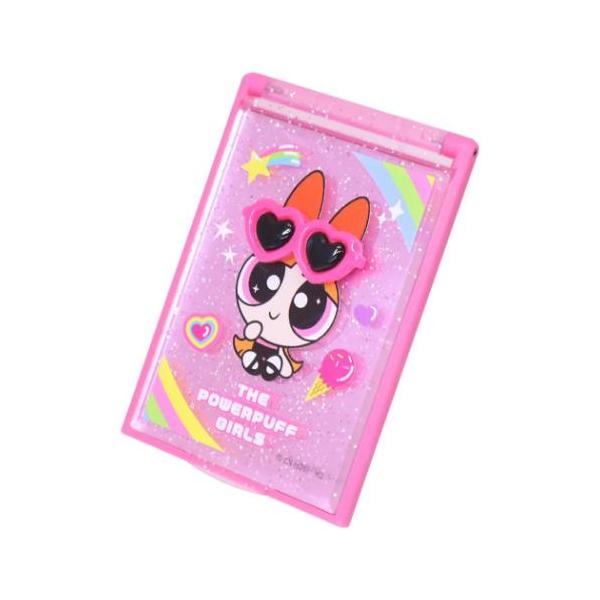 生活雑貨 おしゃれ 部屋 手鏡 お祝い ギフトに 日用雑貨スーパーパワーを持ったブロッサム バブルス バターカップの3人娘が大活躍する[POWER PUFF GIRLS]グッズにまたまた可愛いnewアイテム登場こちらは身だしなみの必需品[ミ...