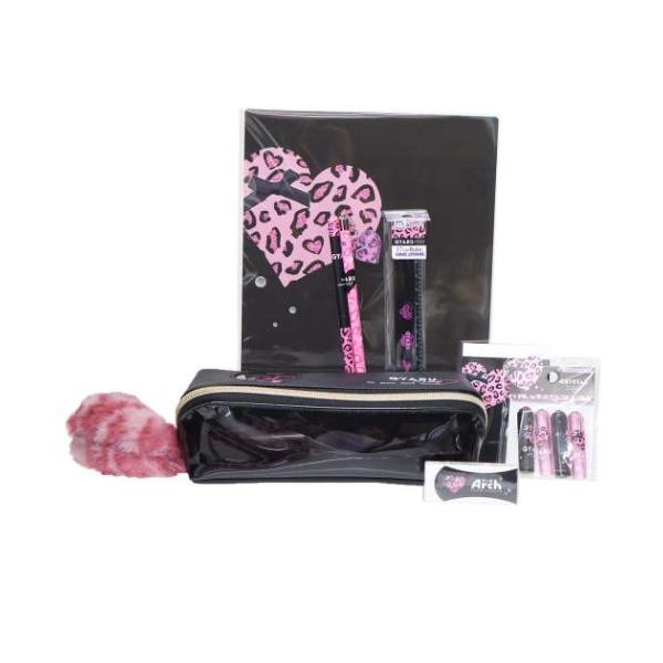 学校 文房具 文具 仕事 お道具箱 雑貨 勉強新学期の準備にぴったりのステーショナリーシリーズこちらは大好評の文具がパックになった[文房具8点セット]まとめ買いできてプレゼントにもおすすめなセットです[セット内容]消しゴム/ペンケース/鉛筆...