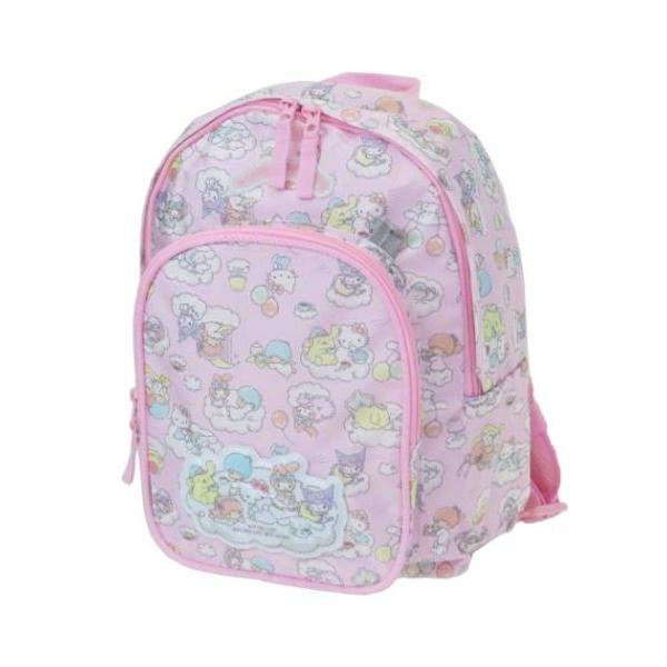 通園大人気サンリオキャラクターグッズにまたまた可愛いnewアイテム登場こちらは使いやすい[キッズリュック]リフレクターやチェストベルトなど便利でうれしい機能もりだくさん裏面はメッシュクッション材を使用しお子様の体に優しいお菓子やおもちゃ…お...