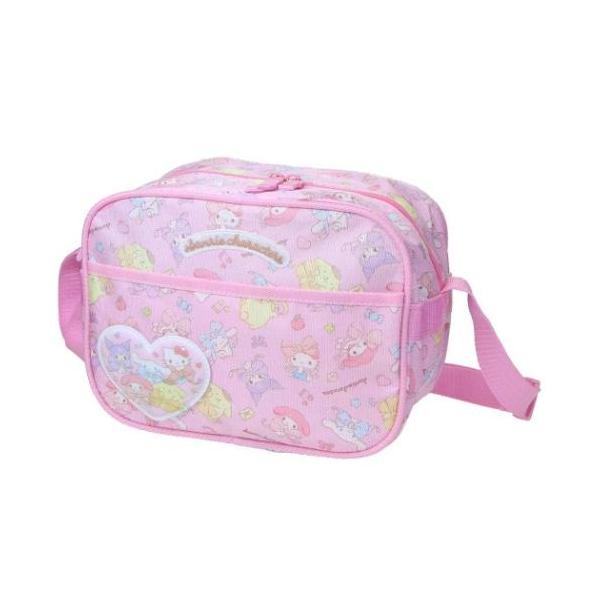 学校大人気サンリオキャラクターズのスクール雑貨シリーズこちらは幼稚園や保育園の通園にぴったりな[ショルダーバッグ]外側に面ファスナー付きポケットがついてるので小物を入れておくのにも便利ショルダーストラップは調節できます。デザインいろいろある...