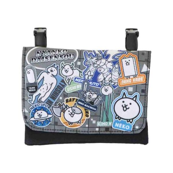 おしゃれ大人気アプリゲーム[にゃんこ大戦争]グッズにかわいいnewアイテム登場こちらはポケットがない服でもポケット代わりに使える[クリップポーチ]クリップ付きだからスカートやズボン、カバン等にカンタンに取り付け可能ティッシュポケットも付いて...