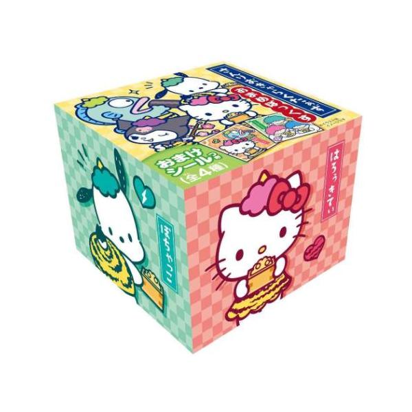 「軽減税率 」クスッと笑えるバラエティ雑貨＆便利な生活用品みつかる鬼は外、福は内サンリオキャラクターズのかわいい節分セット描きおろし特別デザインのボックスに煎り豆を詰め合わせた商品です。おまけシールが1枚入っています（全4種類）どのシールが...