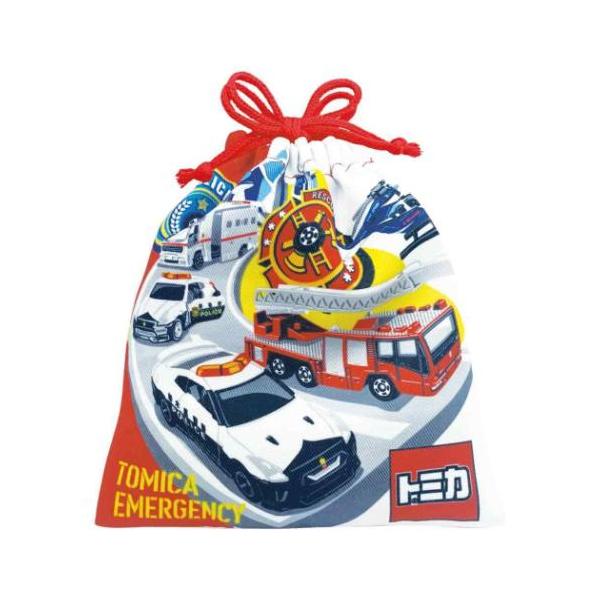 クスッと笑えるバラエティ雑貨＆便利な生活用品みつかるHAPPY VALENTINE'S DAYトミカのかわいいバレンタインギフト巾着袋に俵型クランクチョコを詰め合わせた商品です。表と裏が違うデザインでかわいい！友チョコや義理チョコ、自分への...