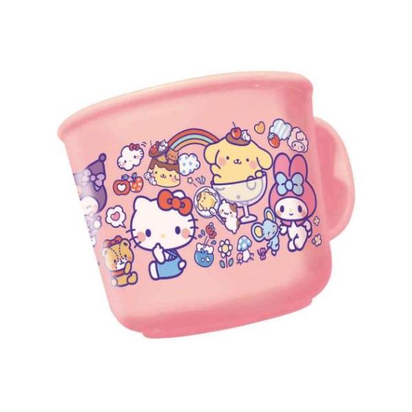 クスッと笑えるバラエティ雑貨＆便利な生活用品みつかるHAPPY VALENTINE'S DAYサンリオキャラクターズのかわいいバレンタインギフトマグカップに俵型クランクチョコを詰め合わせた商品です。軽くて持ちやすい！耐熱温度120度までOK...