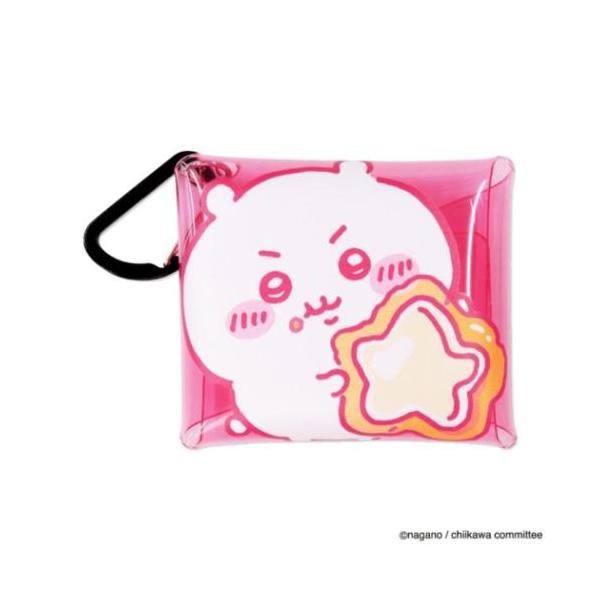 イヤホンやケーブル、リップなどの小物収納に便利なポーチです。<br><br>サイズ：W80×H70×D20mm<br>材質：PVC<br>原産国：中国<br><br>※...