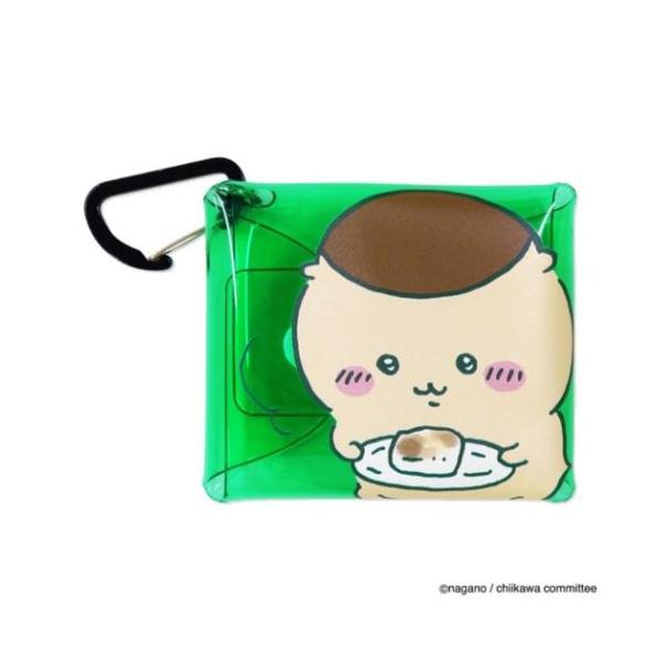 イヤホンやケーブル、リップなどの小物収納に便利なポーチです。<br><br>サイズ：W80×H70×D20mm<br>材質：PVC<br>原産国：中国<br><br>※...