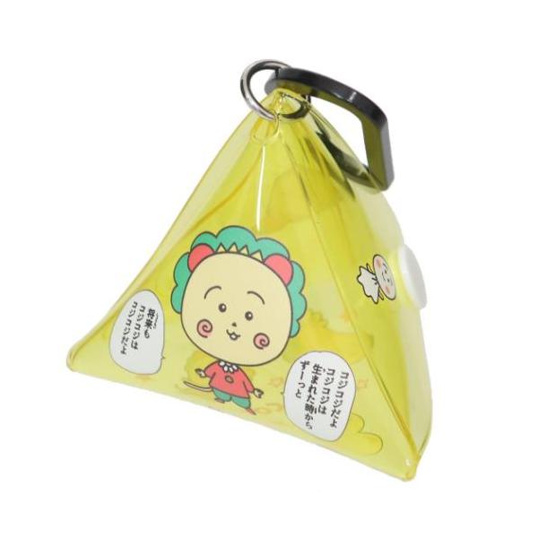 毎日使うものだからこそこだわりを 大人可愛い女性向け雑貨さくらももこの人気アニメ[コジコジ/COJI-COJI]グッズにまたまた可愛いnewアイテム登場こちらはかわいい[クリア三角ポーチ]ポーチのボタンは簡単に開閉可能中身が見える透明素材が...