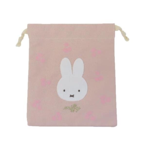普段持ち歩く日用雑貨もお気に入りでそろえようディックブルーナの人気絵本[miffy/ミッフィーちゃん]グッズにまたまた可愛いnewアイテム登場お花とチェリーのフロッキー加工が可愛いシリーズですこちらは定番アイテム[巾着ポーチ]お出かけや旅行...
